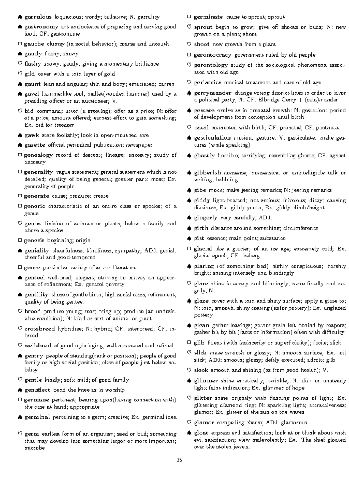 Barron's Vocabulary Study Guide for Project Management (PM 101) - Studocu