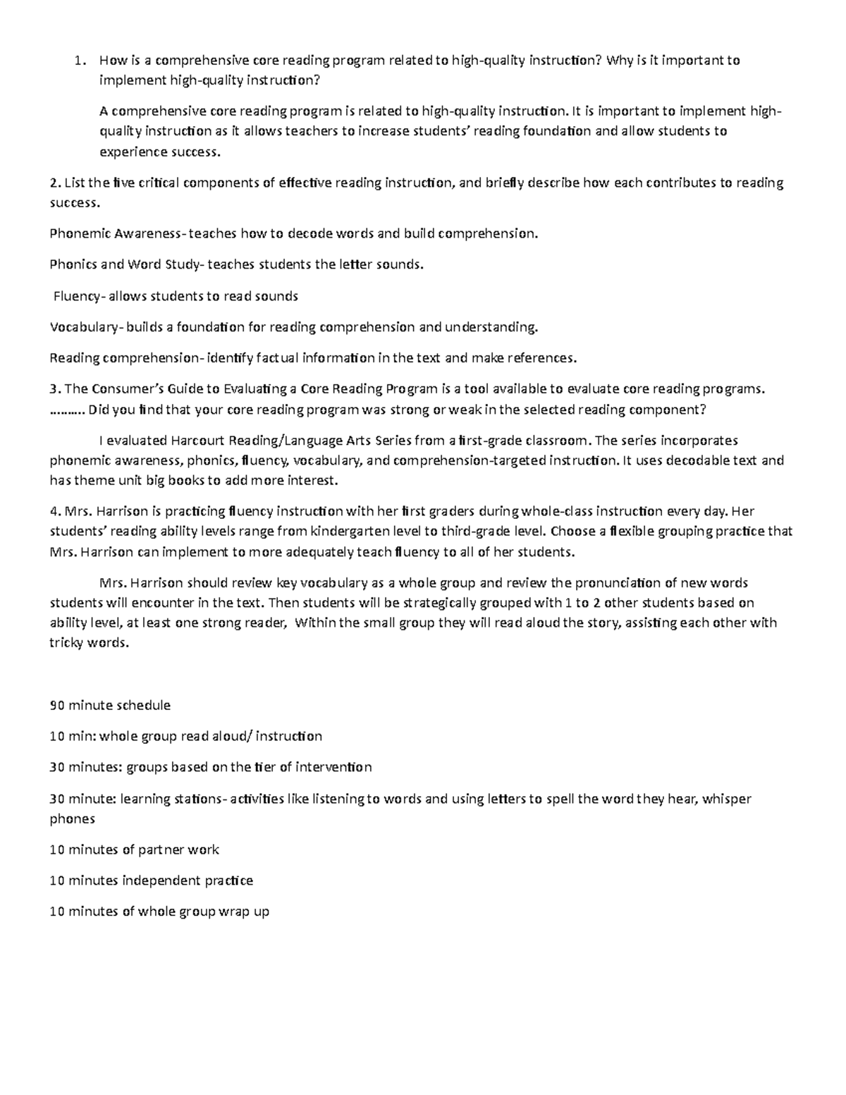 IRIS Module RTI Part 3 - How is a comprehensive core reading program related to high-quality ...