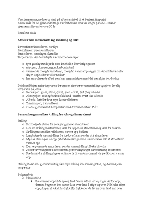 Forvitring, erosjon og erosjonsprosesser, istider - FORVITRING ...