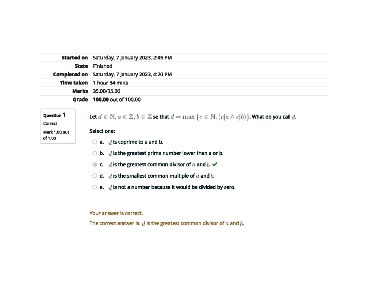 Unit 8 Review Quiz Answers and Explanation - Studocu