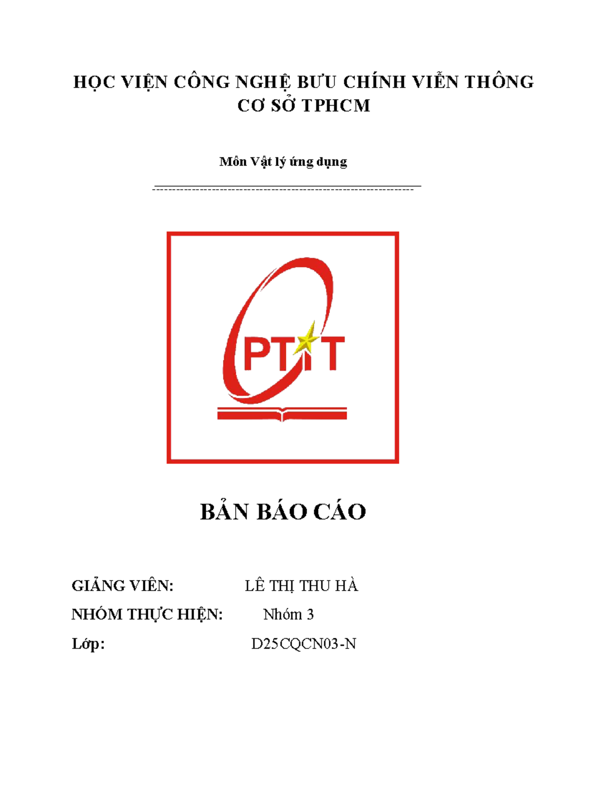 BÁO CÁO THÍ NGHIỆM KHẢO SÁT MẠCH RLC CÓ CỘNG HƯỞNG - VẬT LÝ 2023 - Studocu