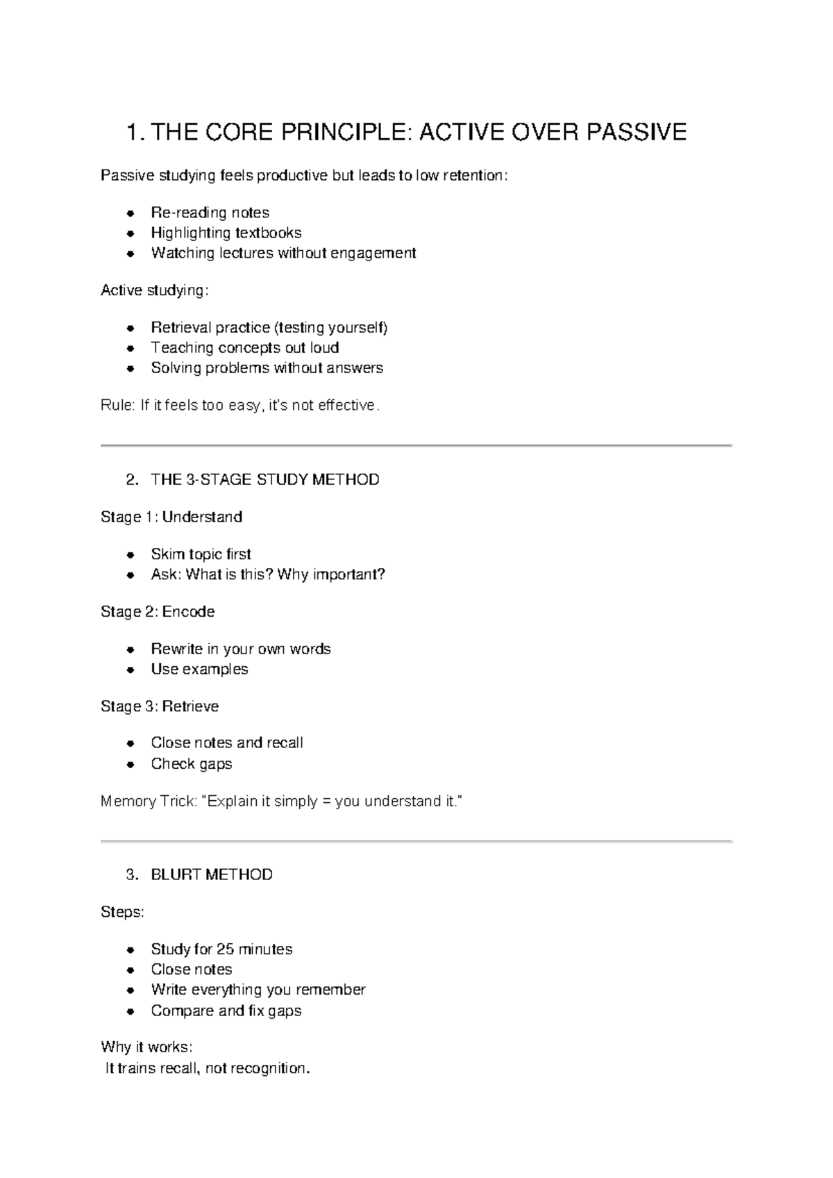 Active vs Passive Study Techniques: Strategies for Effective Learning ...