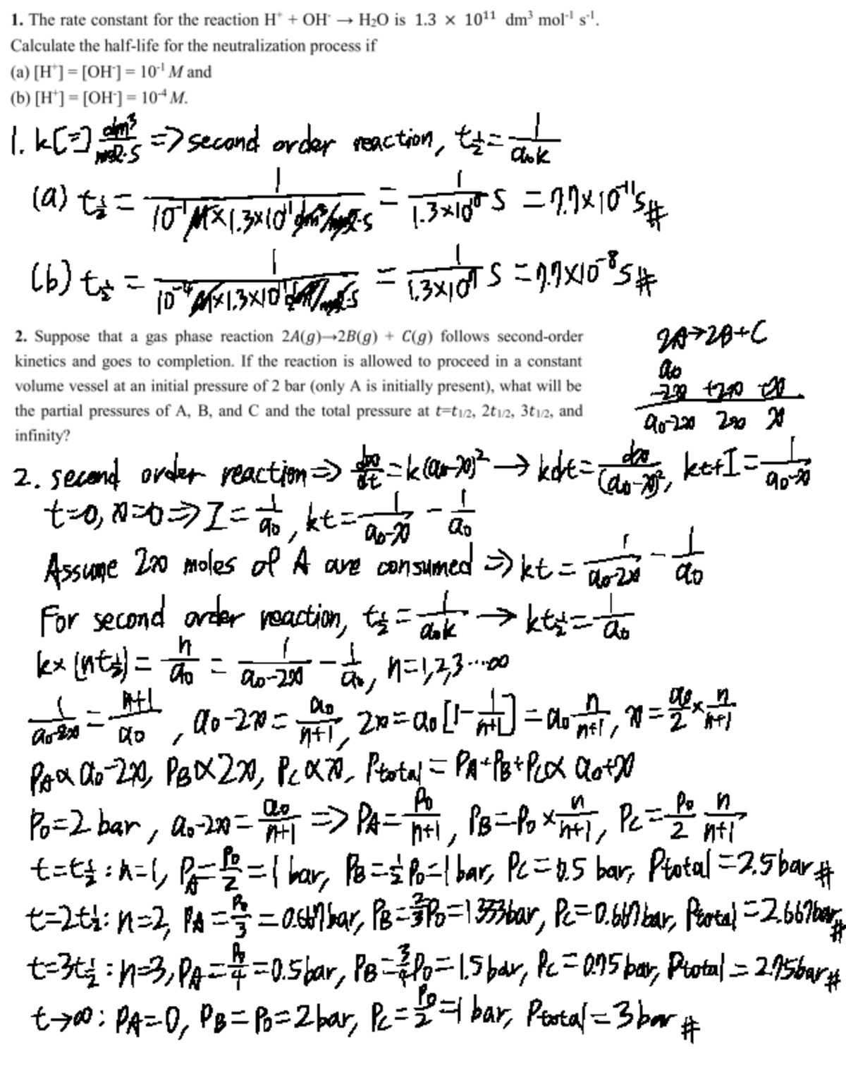 HW6 - Engineering Mathematics Homework Solutions and Notes - Studocu