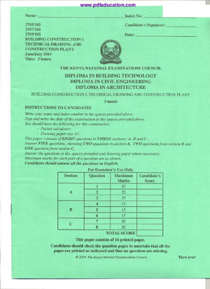Construction Plant AND Equipments - Diploma in civil engineering - Studocu