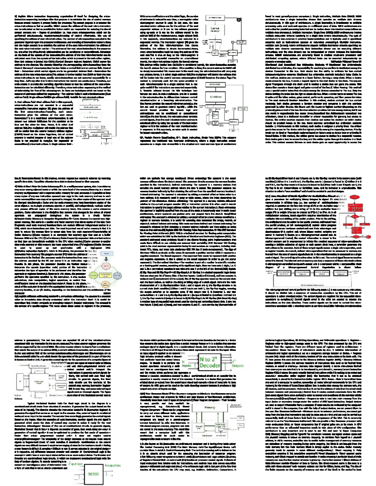 Microinstruction Sequencing and Bus Arbitration Methods in Computer ...