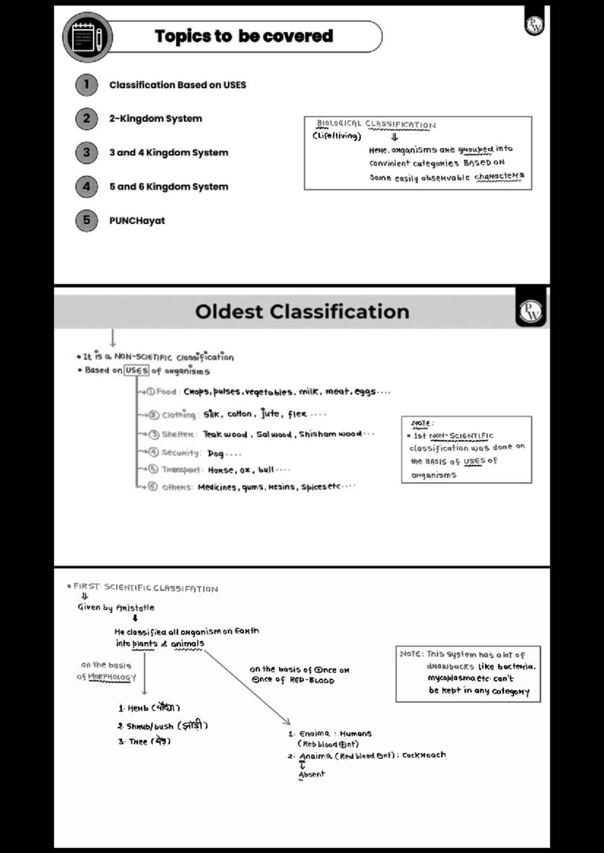 Biological Classification: Key Concepts and Systems (BIO101) - Studocu