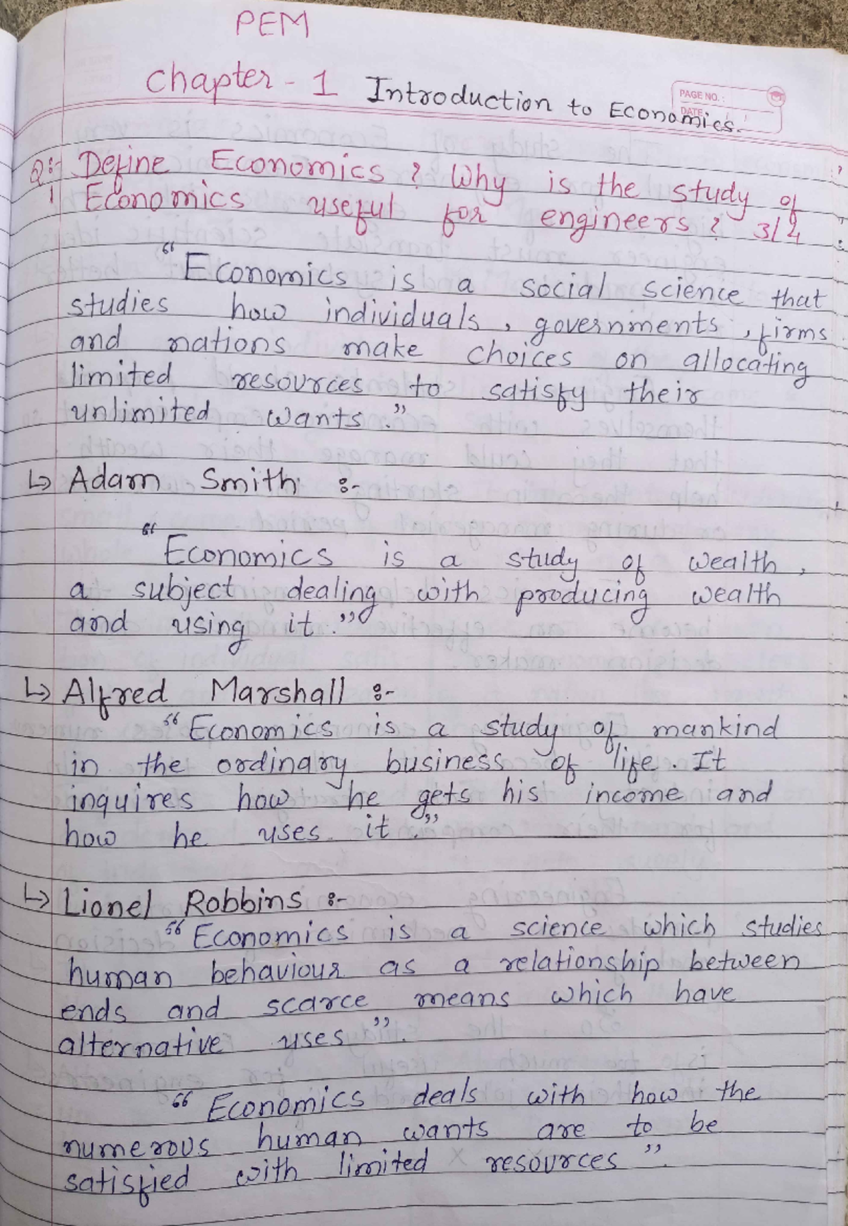 Assignment of PEM: Key Concepts and Applications - Studocu