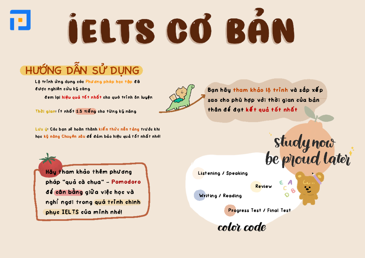 Ielts Cơ bản - H ̄ÞNG D¾N Sþ DþNG Lß trình ÿng dÿng các Ph±¡ng pháp hßc ...