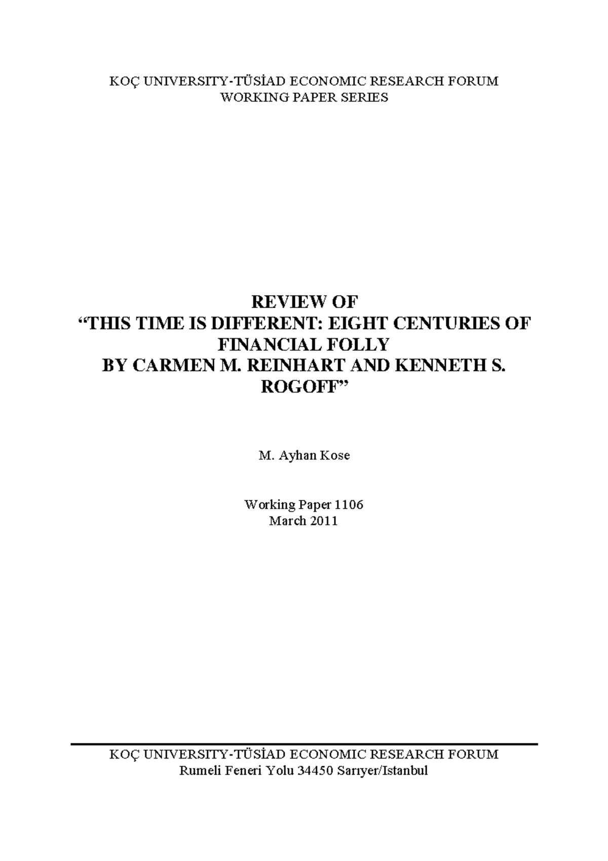 This time is different eight centuries of financial folly 2nx8owhq9y ...