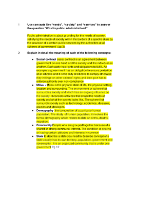 PUB1501 Final Exam Practice Guide for 2025 Examination - Studocu