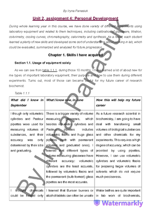 BTEC Level 3 Applied Science Unit 23 A1 Gathering and Preserving ...