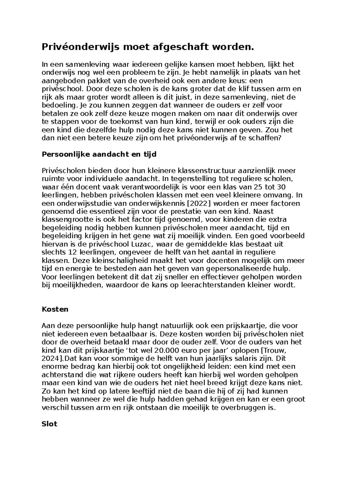 Titel en Structuur voor een Verslag: Stappen en Tips - Studeersnel