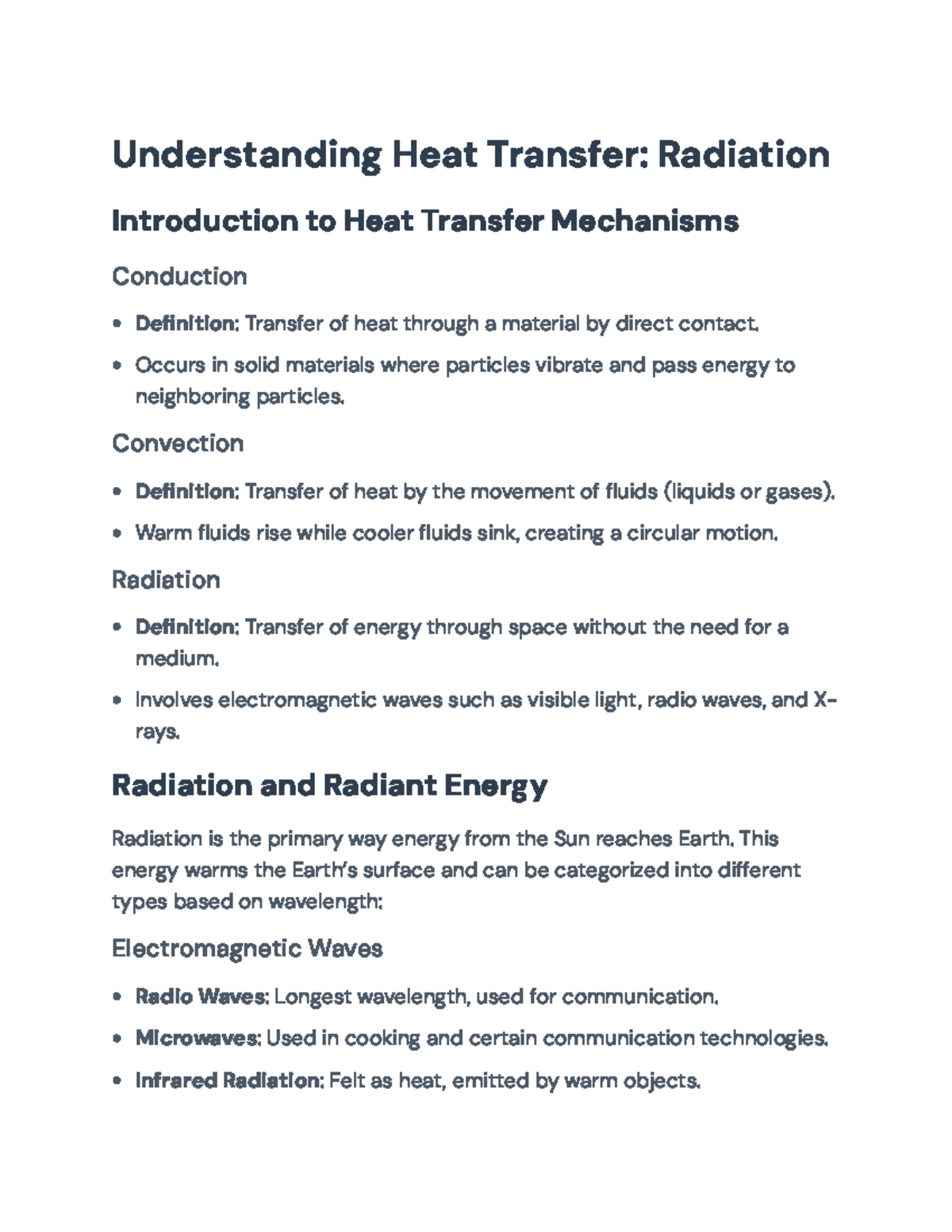 Understanding Heat Transfer Mechanisms: Conduction, Convection ...