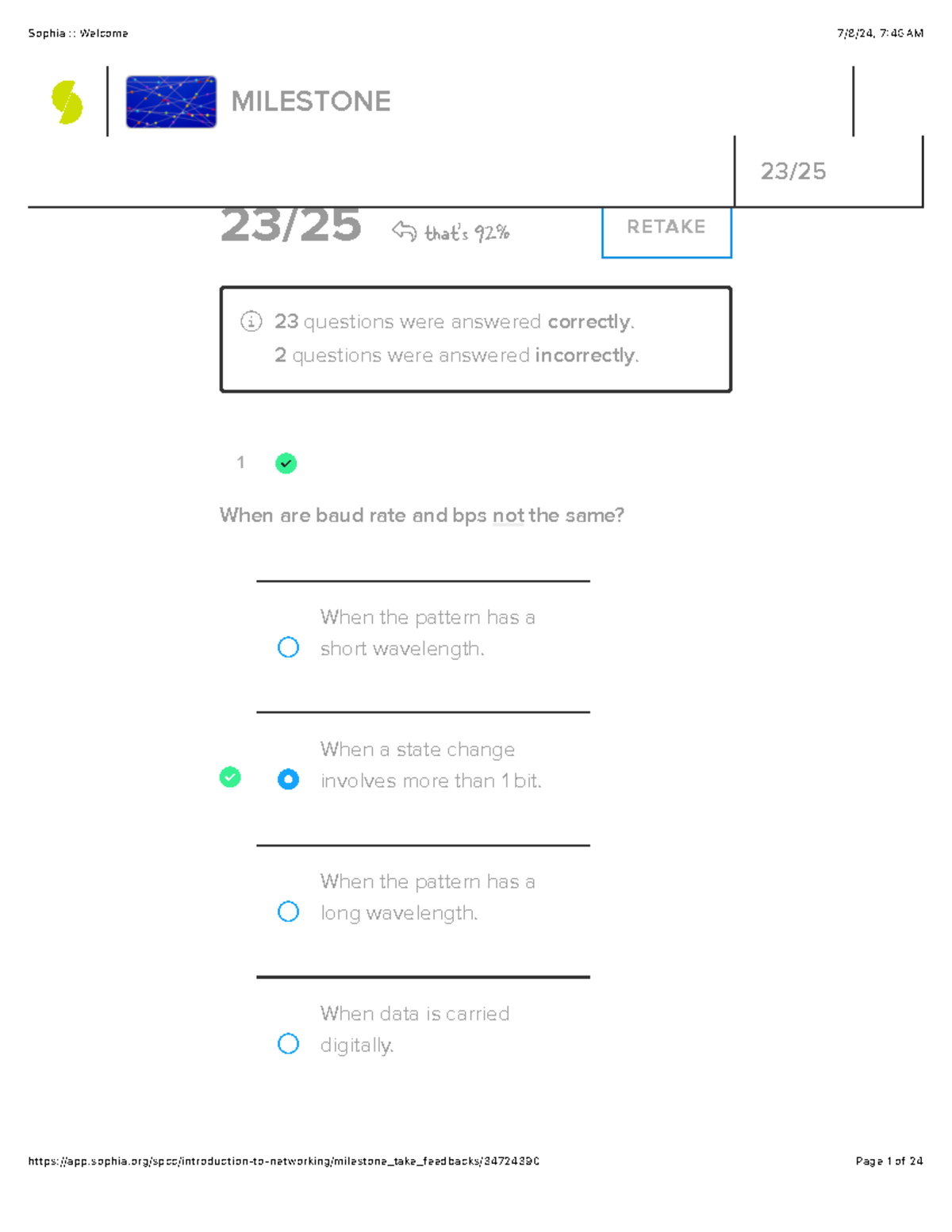 Final Milestone Review - Intro to Networking (NET101) - Studocu
