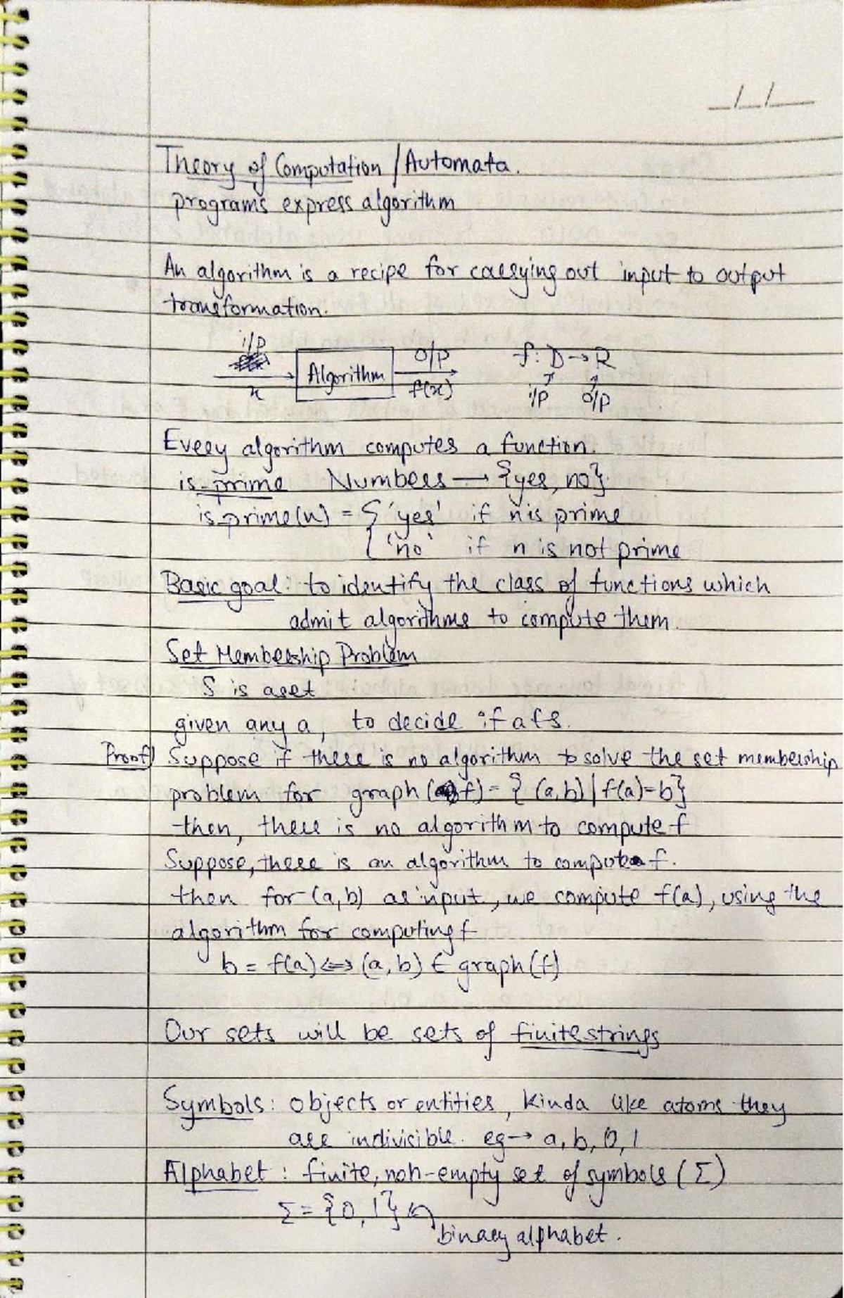 TOC 101: Theory of Computation - Comprehensive Notes and Algorithms ...