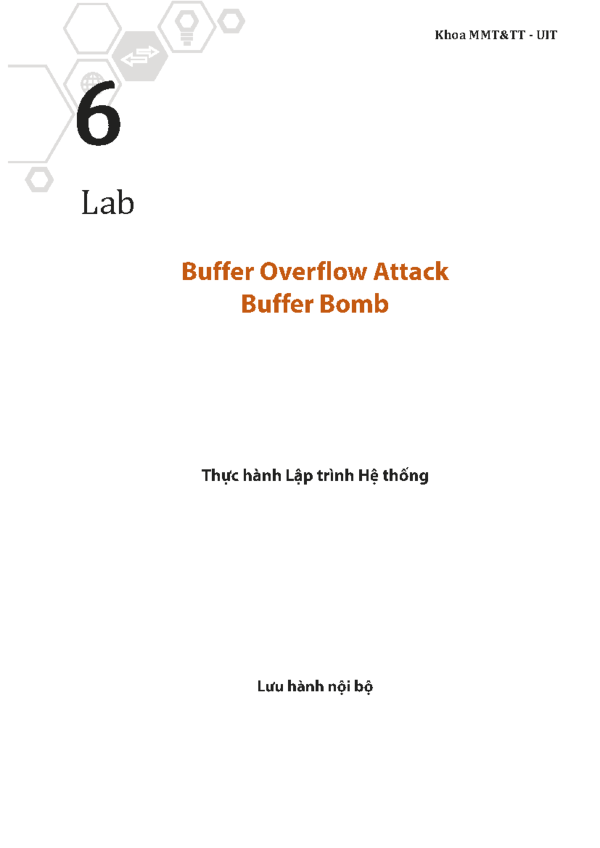 Lab 6.2 - Buffer Overflow Attack Strategies in C - Studocu