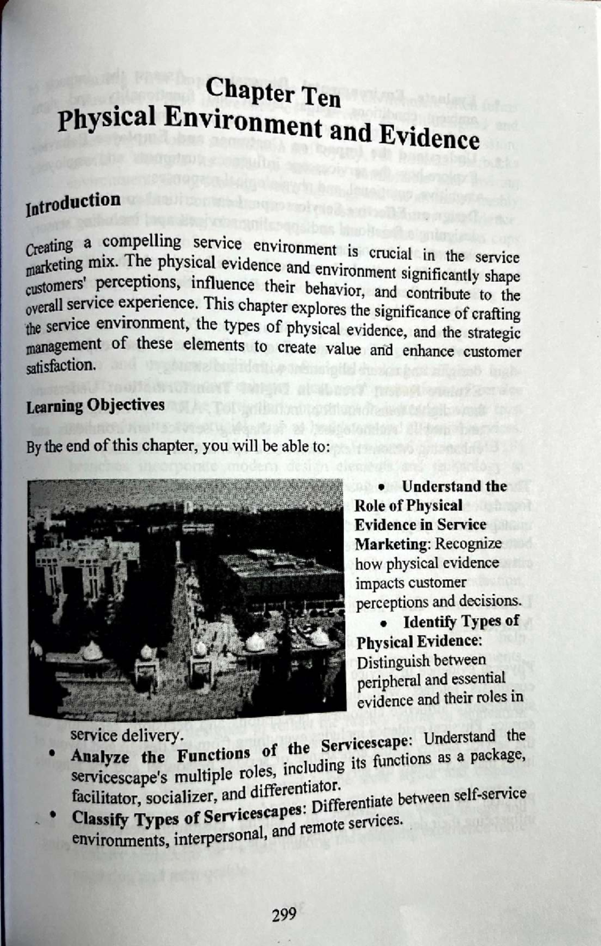 Chapter 10: The Role of Physical Environment in Service Marketing (CSG ...