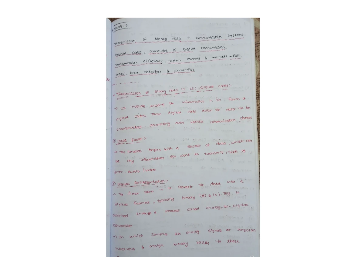 POC U-1 - Principle of communication - unit 1 Amplitude modulation ...