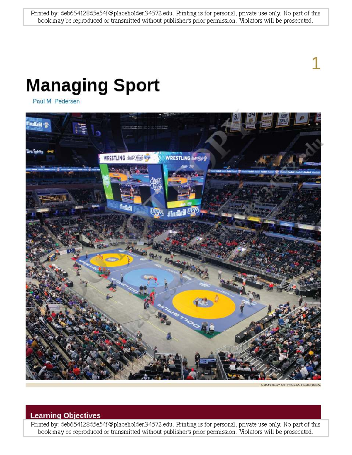 Contemporary Sport Management Overview and Insights: Key Points - Studocu