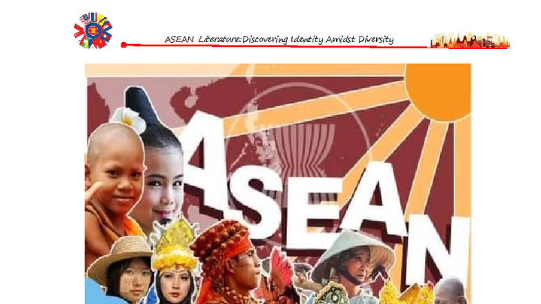 ASEAN Literature 1st Sem Module: Exploring Identity & Diversity - Studocu
