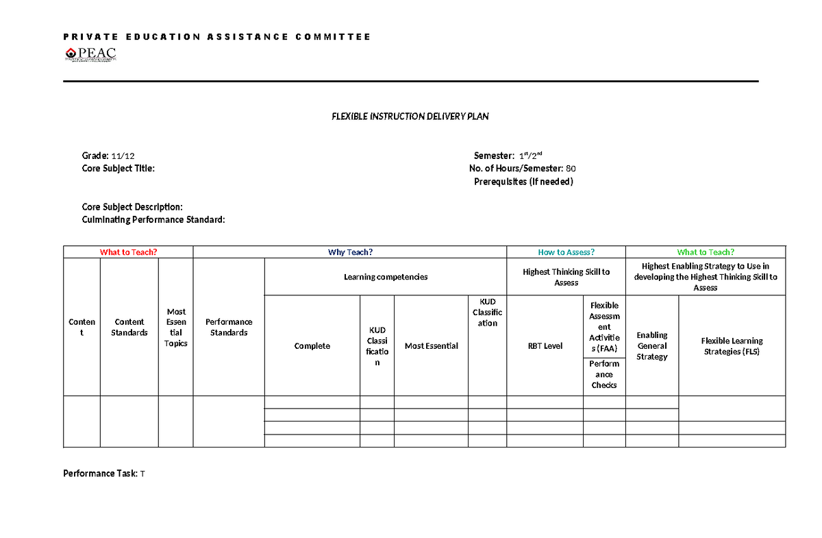 FIDP- Template - future - P R I V A T E E D U C A T I O N A S S I S T A N C E C O M M I T T E E ...