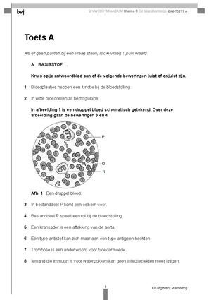 Samenvatting bio H2 - bio - Botten Je kunt de vier functies van het ...