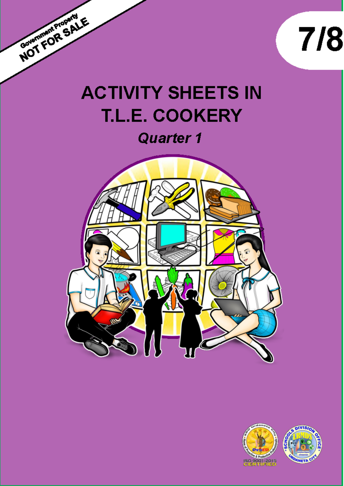 Cookery 7AND8 Q1 AS Final - ACTIVITY SHEETS IN T.L. COOKERY Quarter 1 7 ...