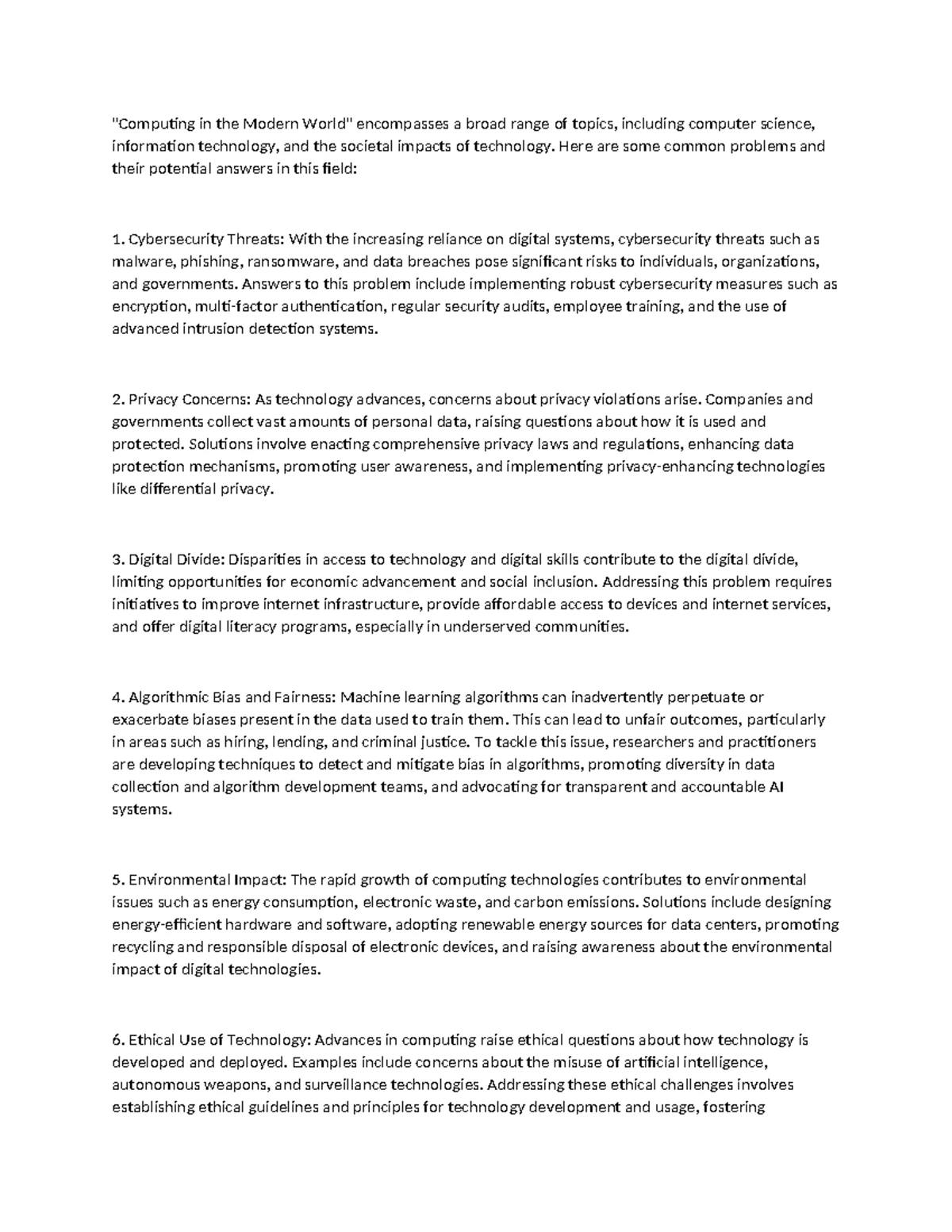 Mathematics in the Modern World - Chapter 1 Summary - Studocu