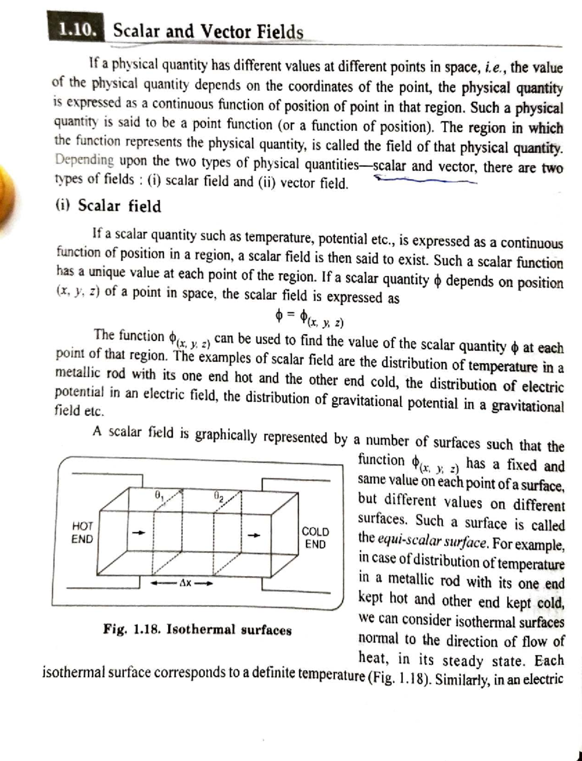 Scalar and Vector Fields: Concepts and Applications (Phy Mod 1) - Studocu