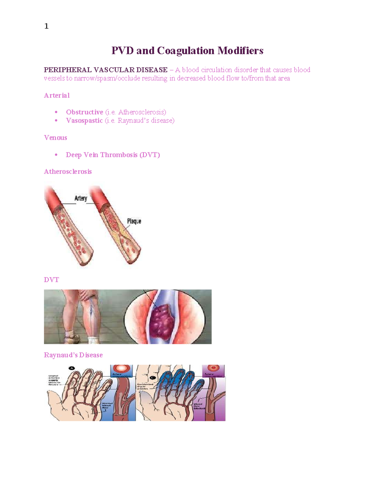 PVD and Coagulation Modifiers: Understanding Blood Flow Disorders and ...
