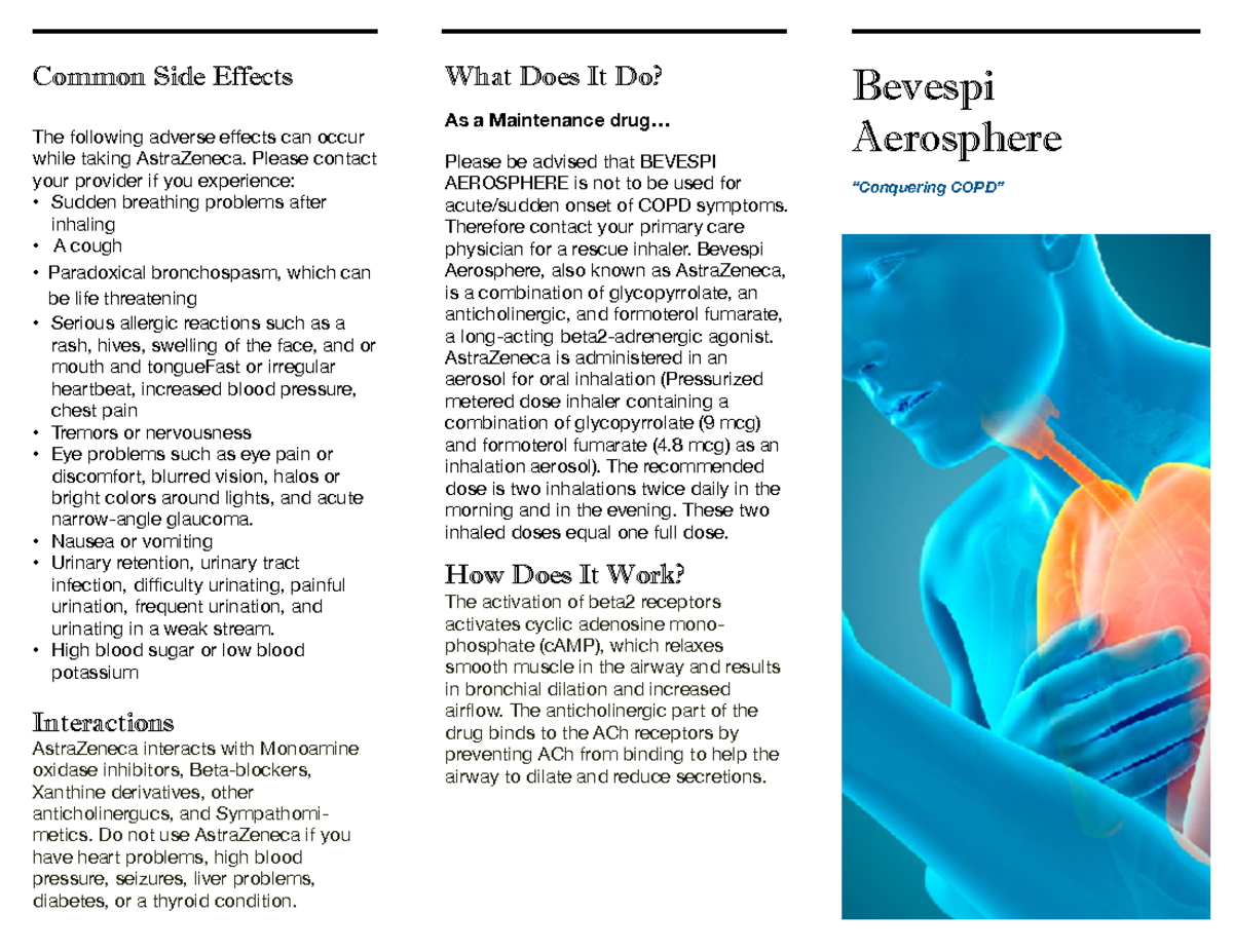 NR293 COPD Management: AstraZeneca Brochure & Side Effects Guide - Studocu