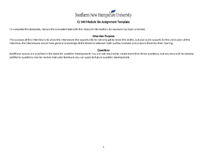 SCS 285 Module 2-2 Milestone One: Analyzing Criminal Behavior Variables ...