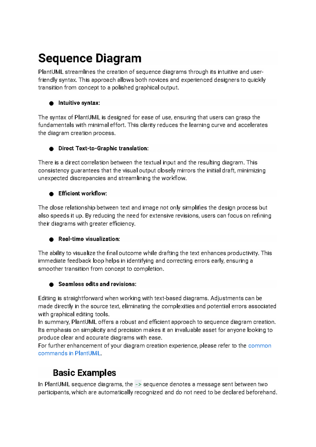 PlantUML Sequence Diagram Creation Guide: Process & Benefits - Studocu