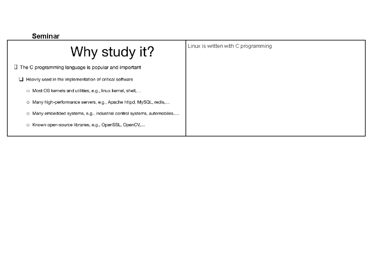 FIT2173 Lab 1 Notes: Memory Management in C Programming - Studocu