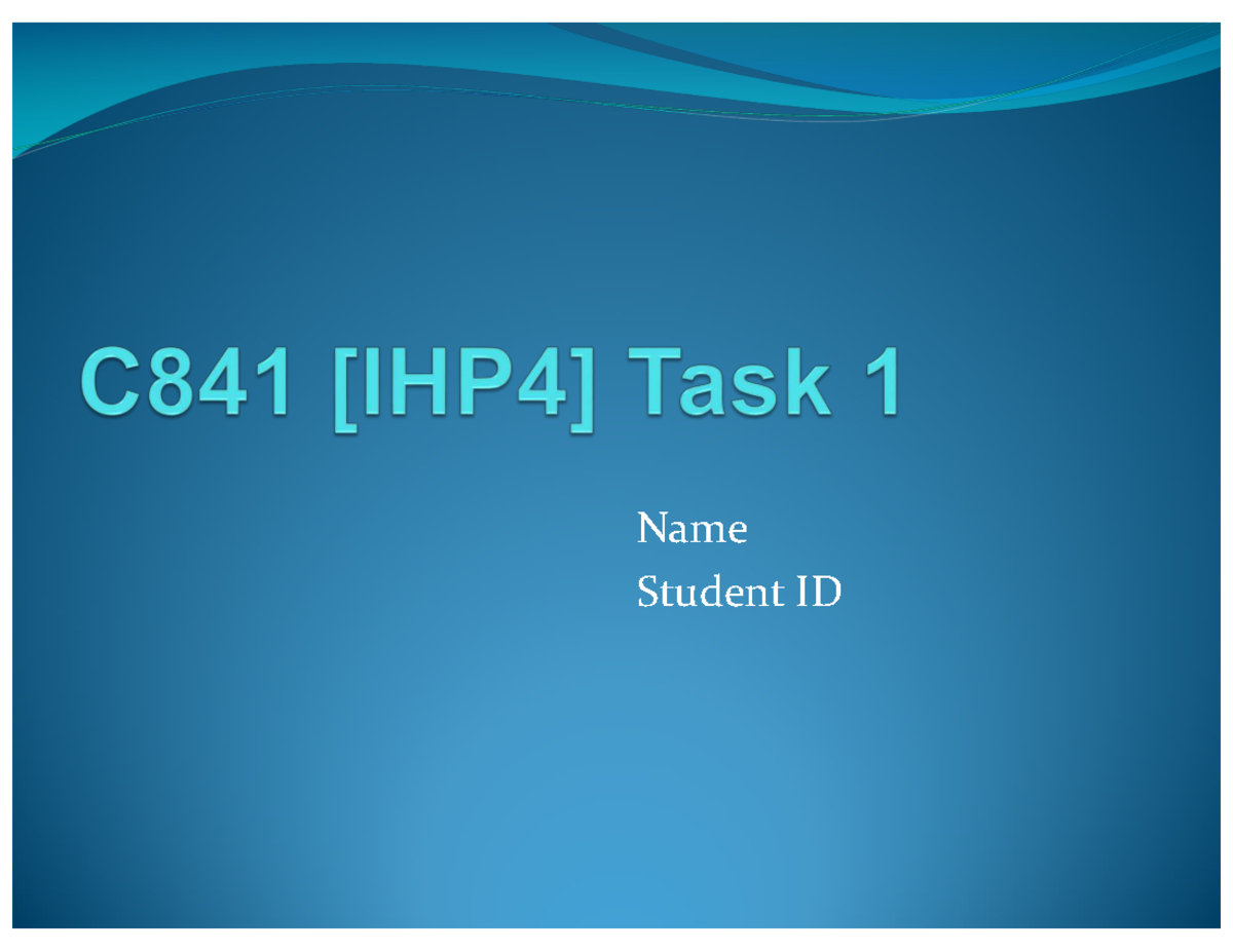 C841 task 1: Cybersecurity negligence and legal compliance analysis ...