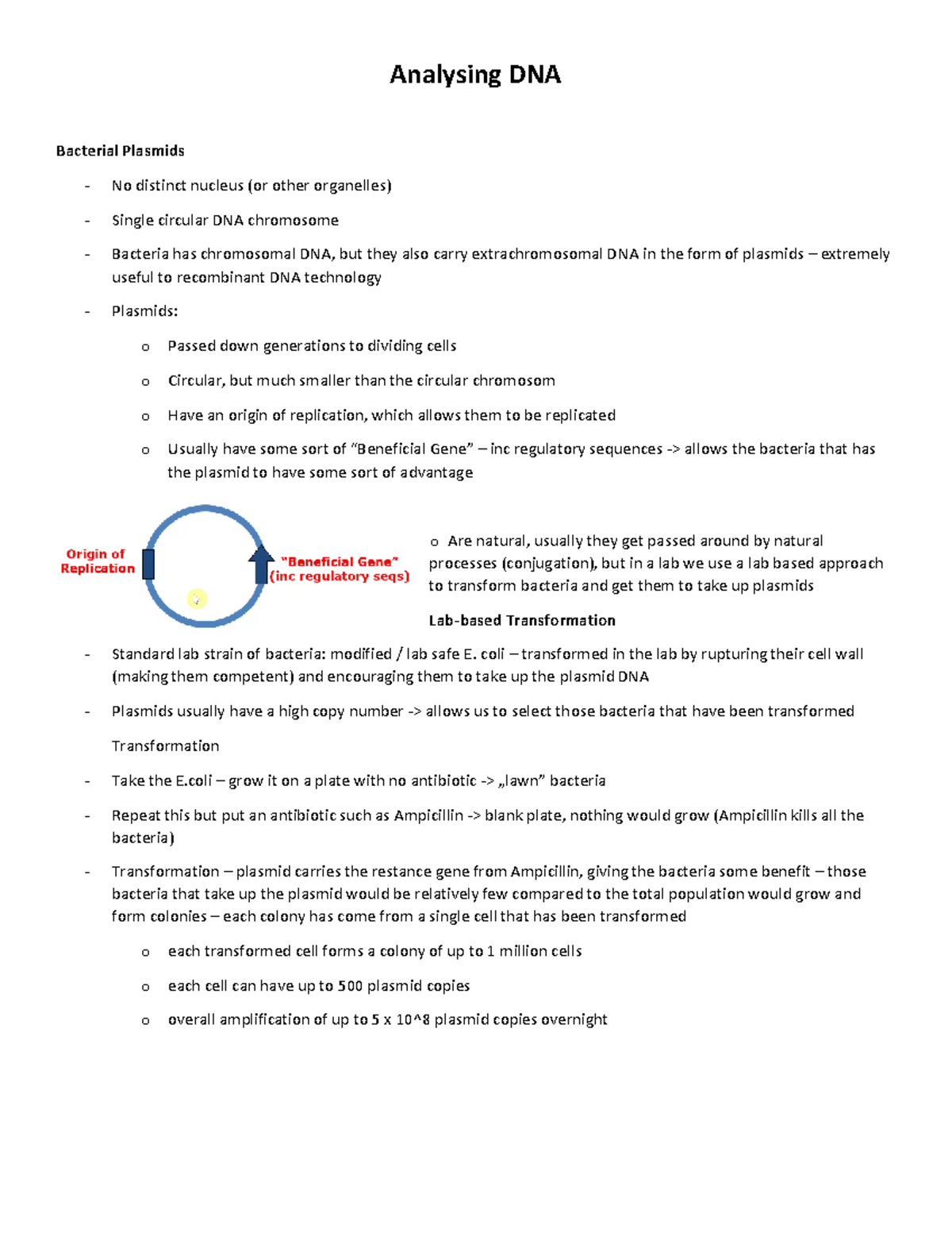 DNA Analysis and Manipulation Techniques: A Comprehensive Overview ...