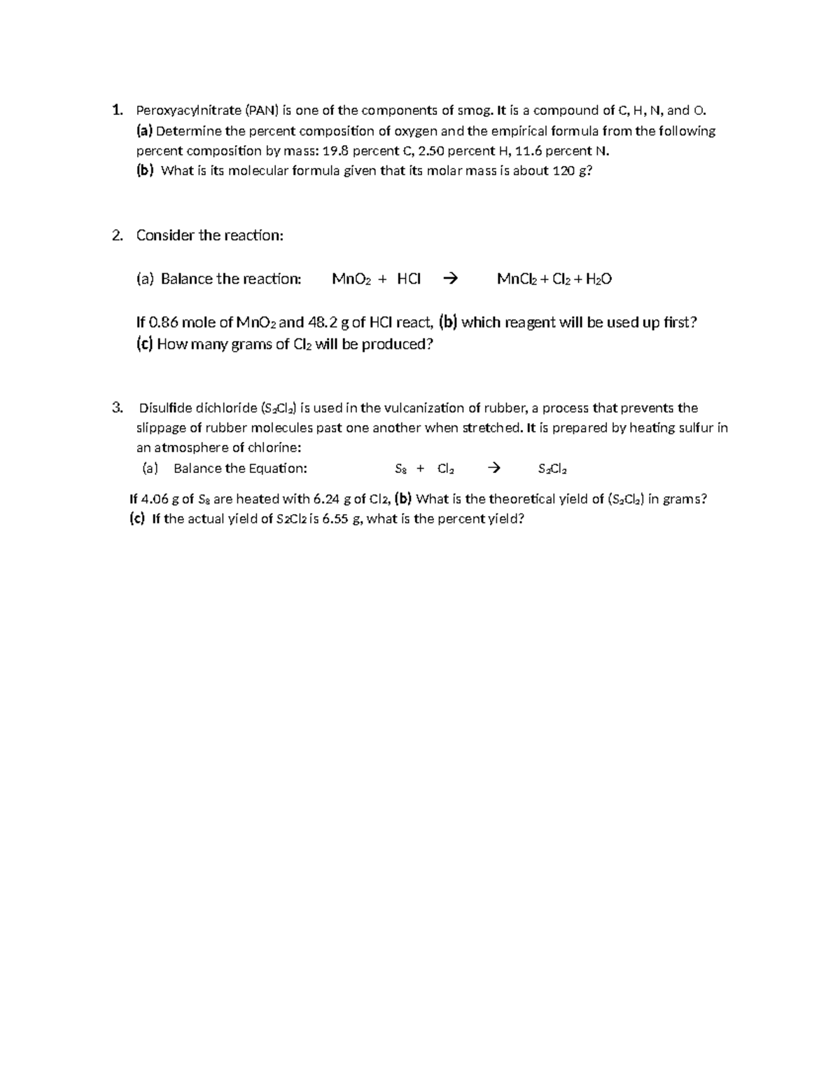 Stoichiometry Calculations: Empirical and Molecular Formulas Analysis ...