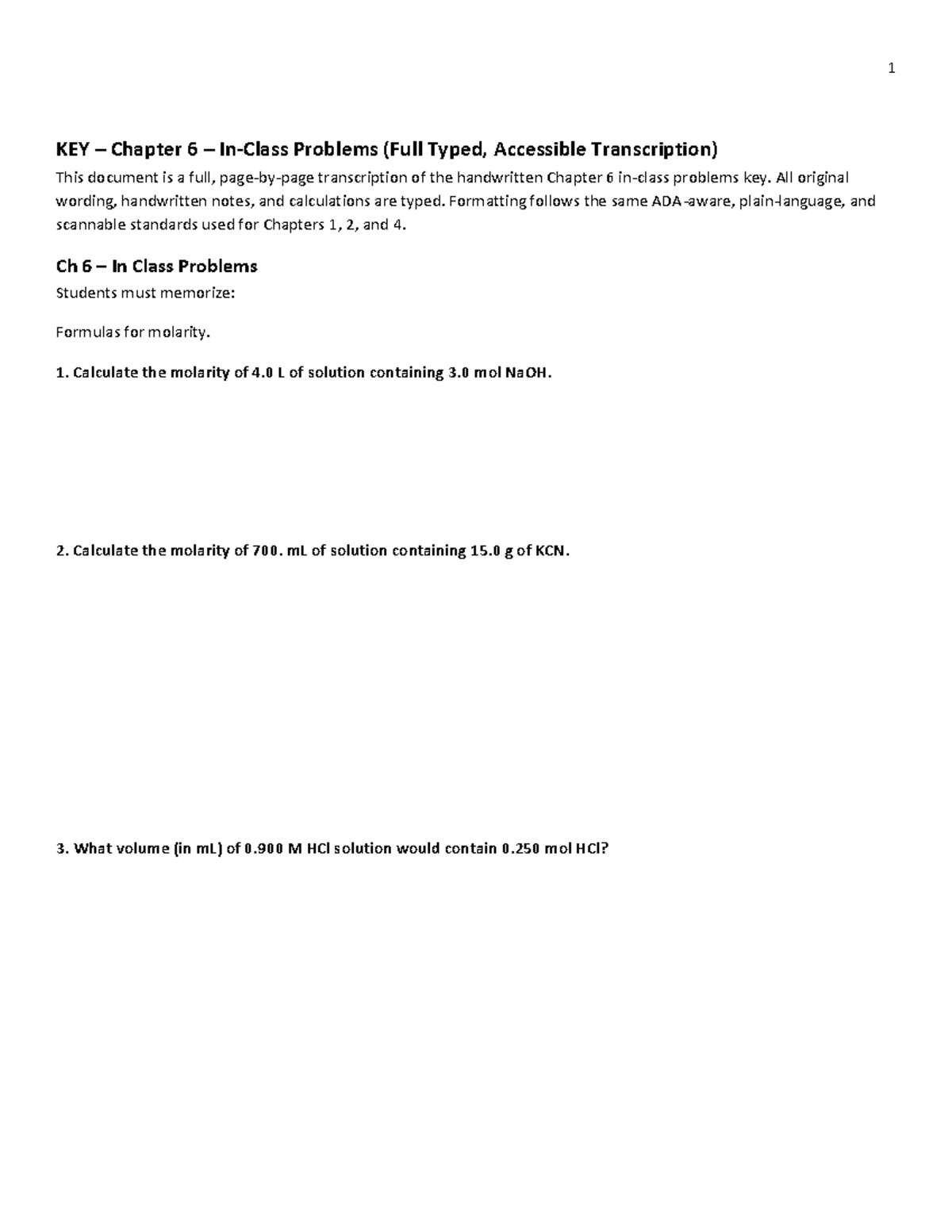 Ch 6 In Class Problems Key - Accessible Transcription SP26 - Studocu