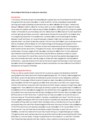 Critical Reflection in Early Childhood - Reflection and Early Childhood ...