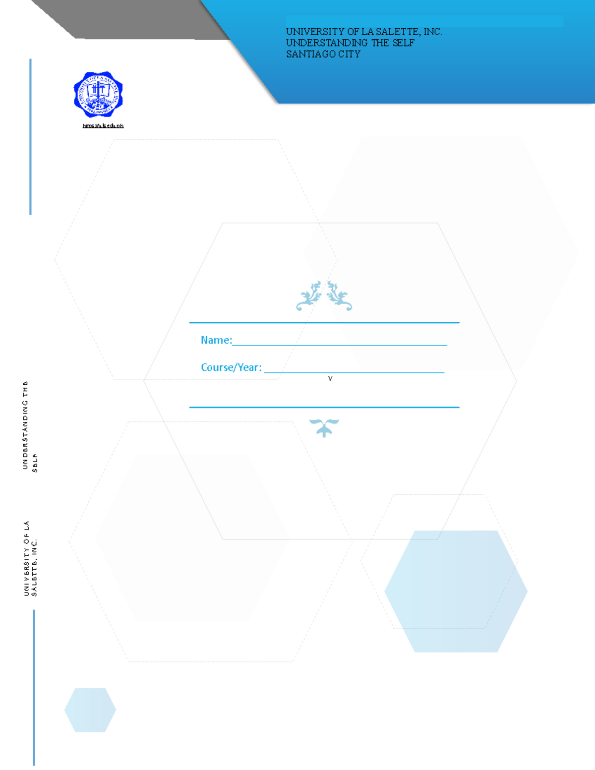 Understanding the Self: UTS Module 1 Study Guide - Studocu
