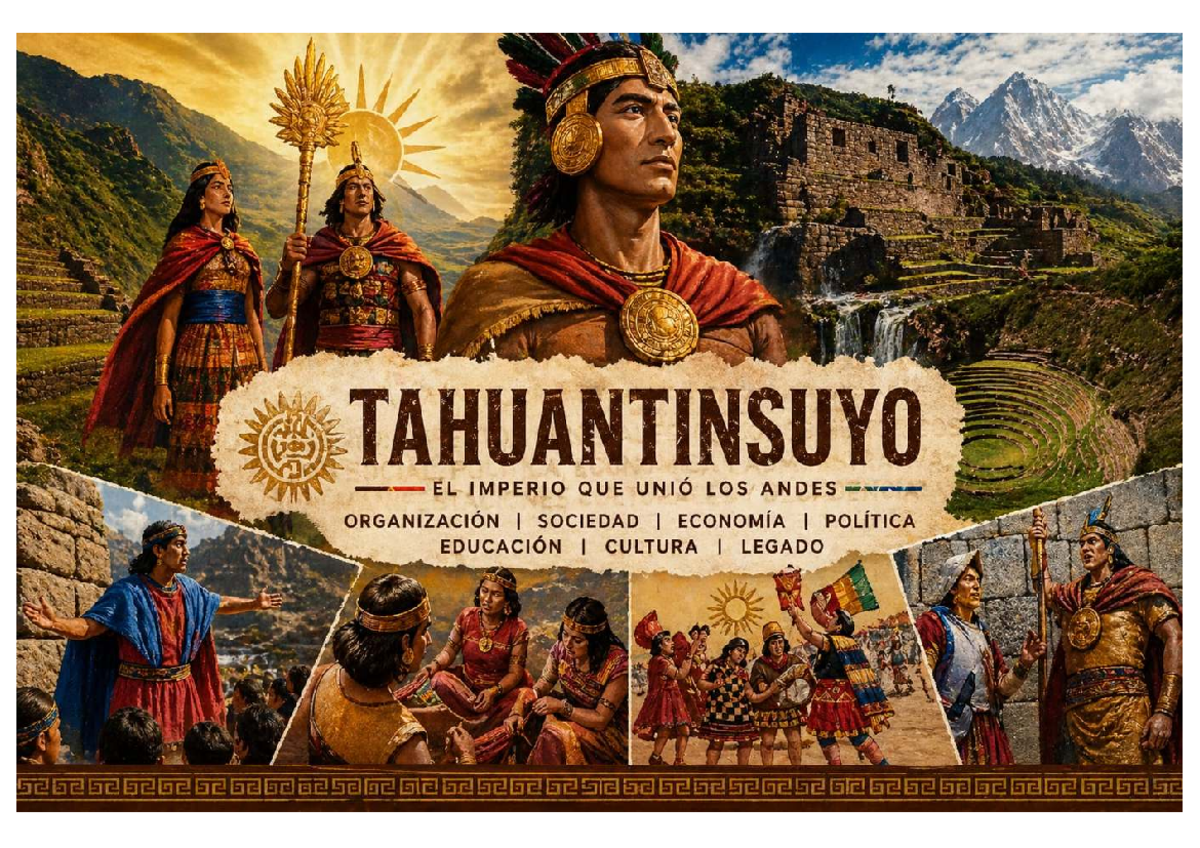 Tahuantinsuyo: Organización y Cultura Inca (EL TAHUANTINSUYO) - Studocu
