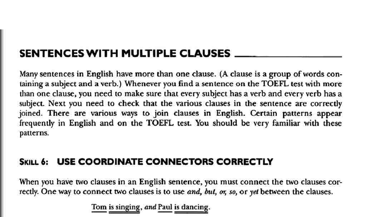English 2 - Understanding Sentences with Multiple Clauses - Studocu