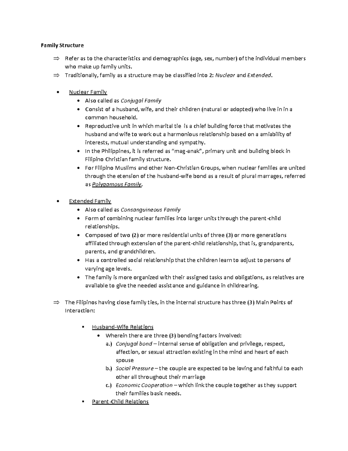 Community Health Nursing-Family Structure and Functions - Family ...