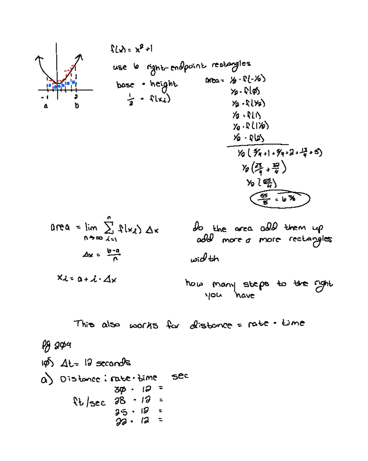 Riemann Sums and Definite Integrals: Calculations & Techniques (MATH ...