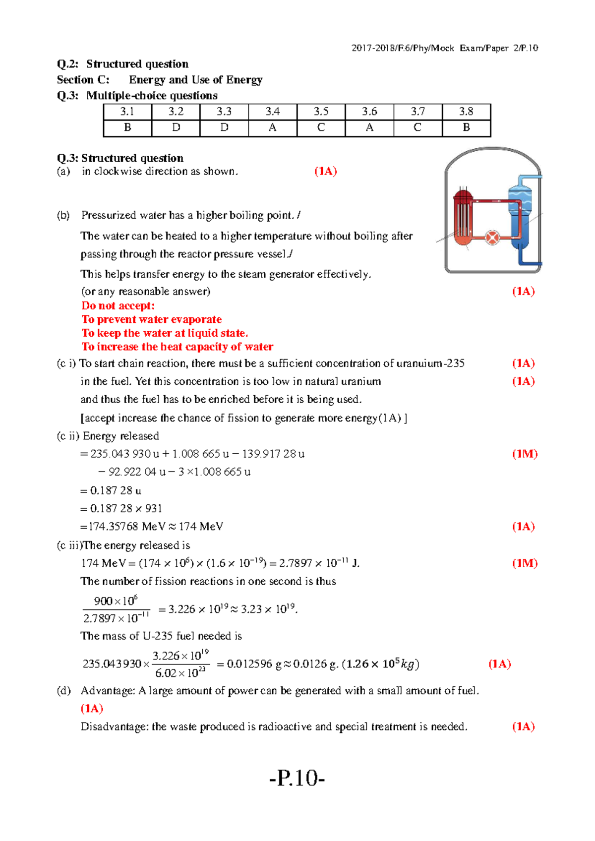 6P1718MP2: Energy Use & Structured Questions Analysis - Studocu