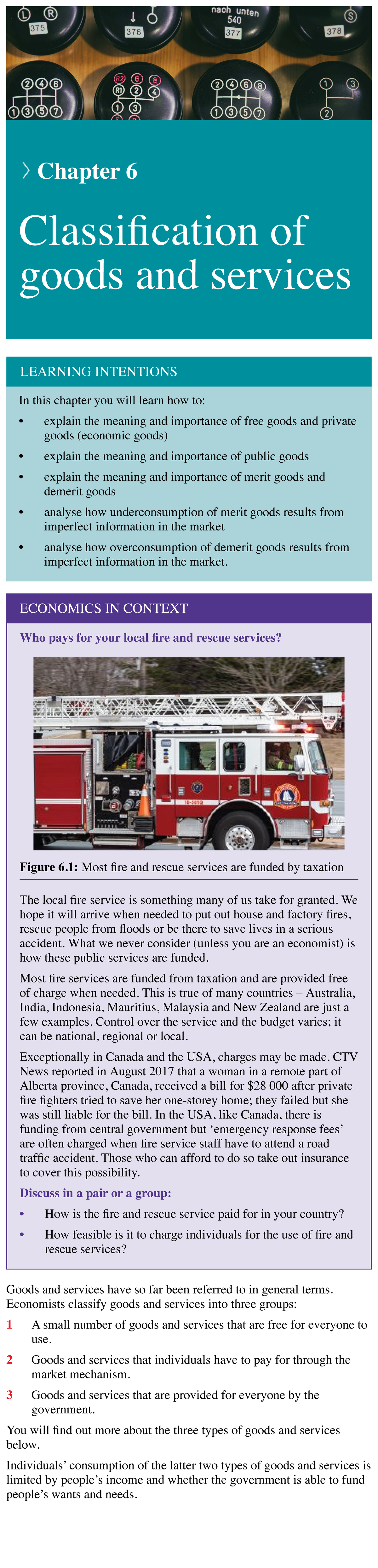 Chapter 6: Classification of Goods and Services in Economics [47-55 ...