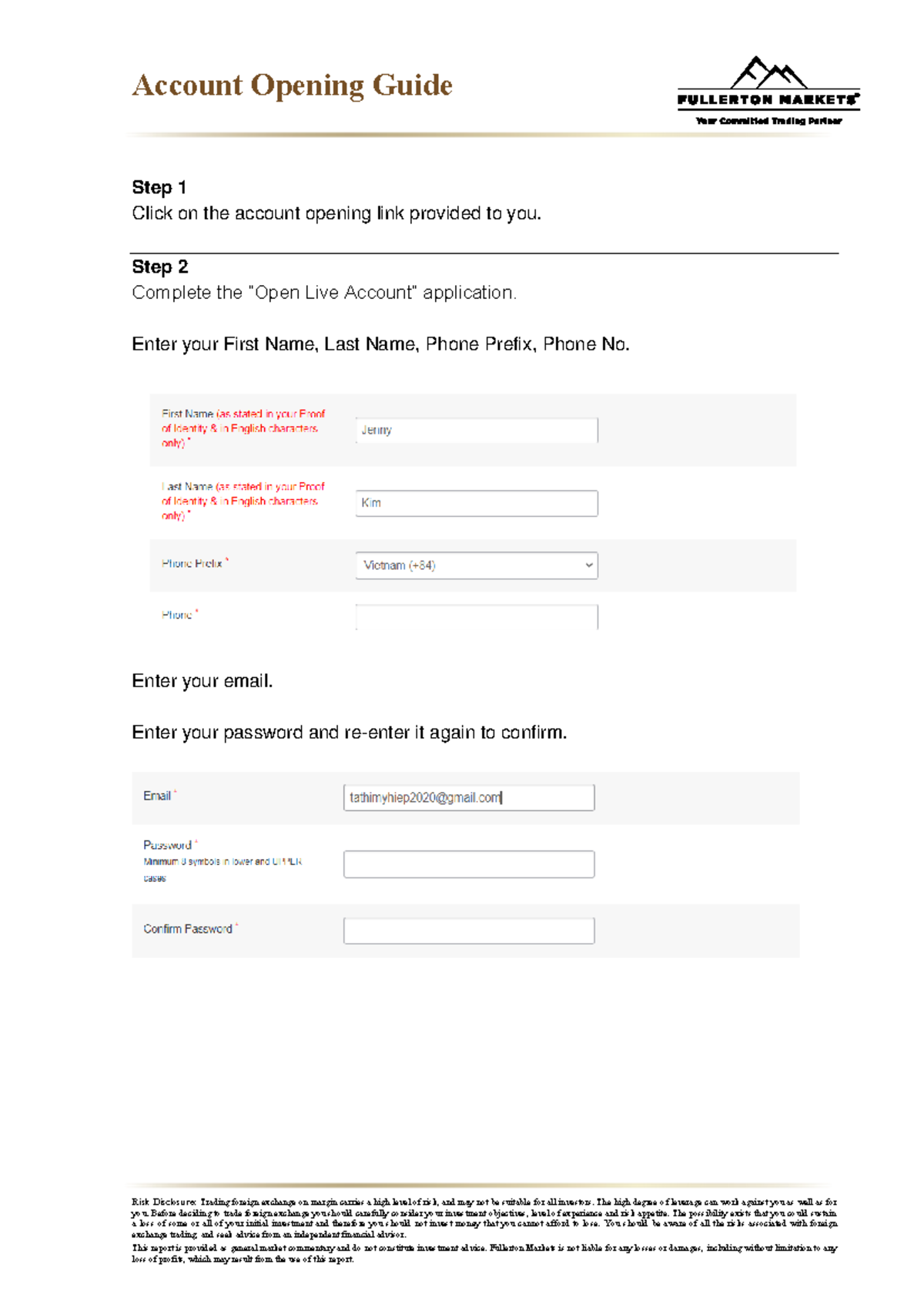Account Opening Process for Forex Trading: A Step-by-Step Guide - Studocu