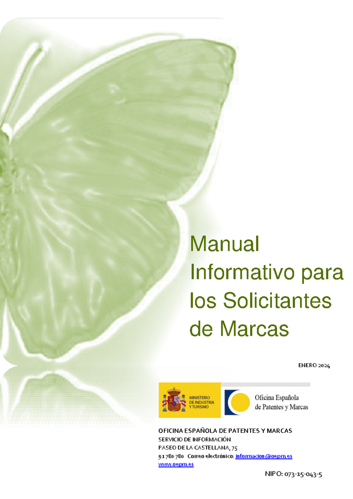 Manual Informativo para Solicitantes de Marcas - Enero 2024 - Studocu