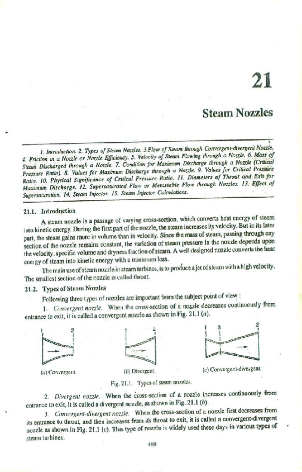 Nozzles Examples - Notes for Thermal Engineering (Course Code: TE101 ...