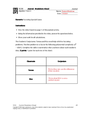[Solved] Your Journal Explain the differences and similarities ...